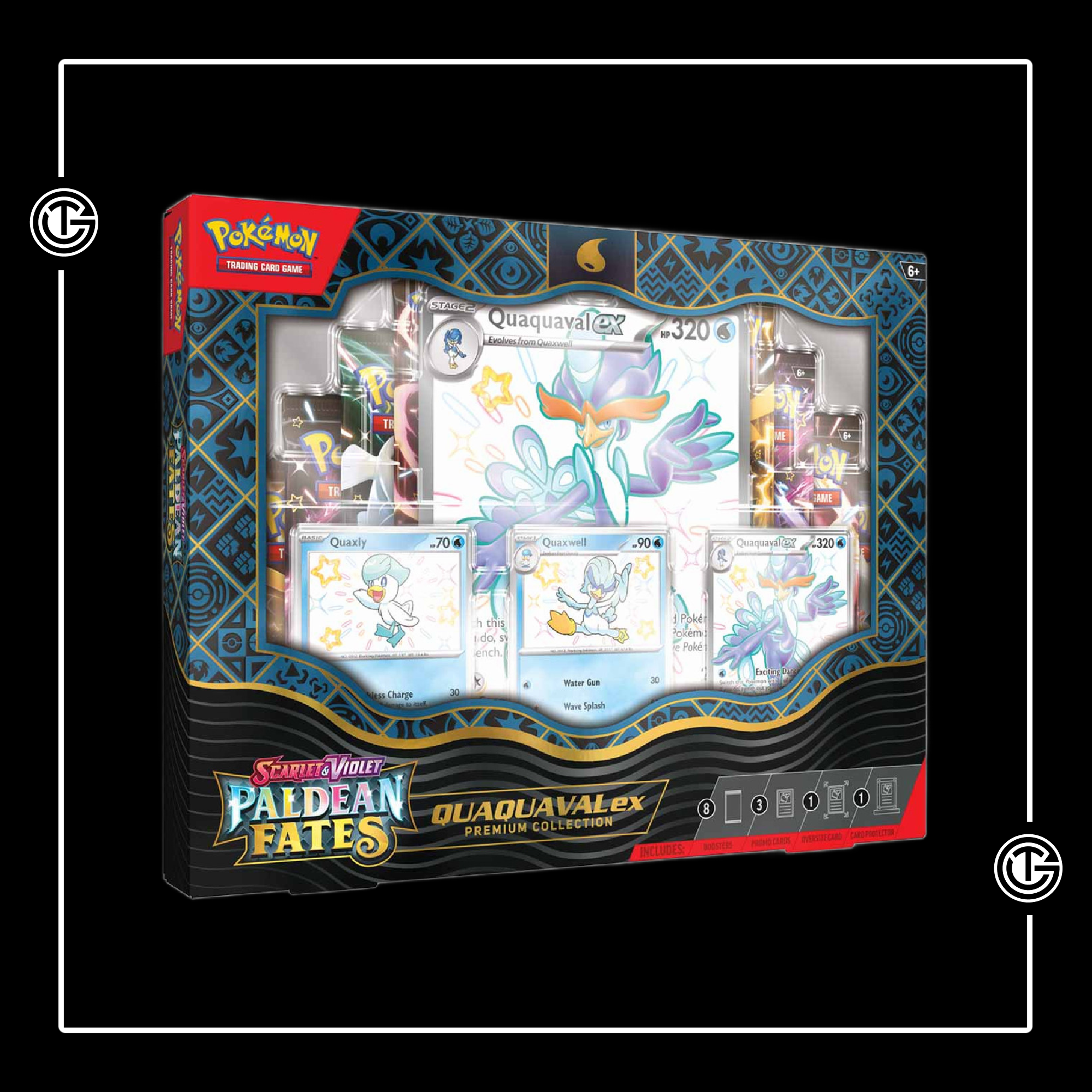 Pokemon Scarlet & Violet - Paldean Fates EX Premium Collection Box ...
